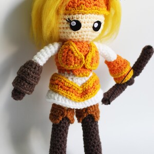 Miranda Legend of Dragoon Character With Wings Chibi Plushie Amigurumi ...
