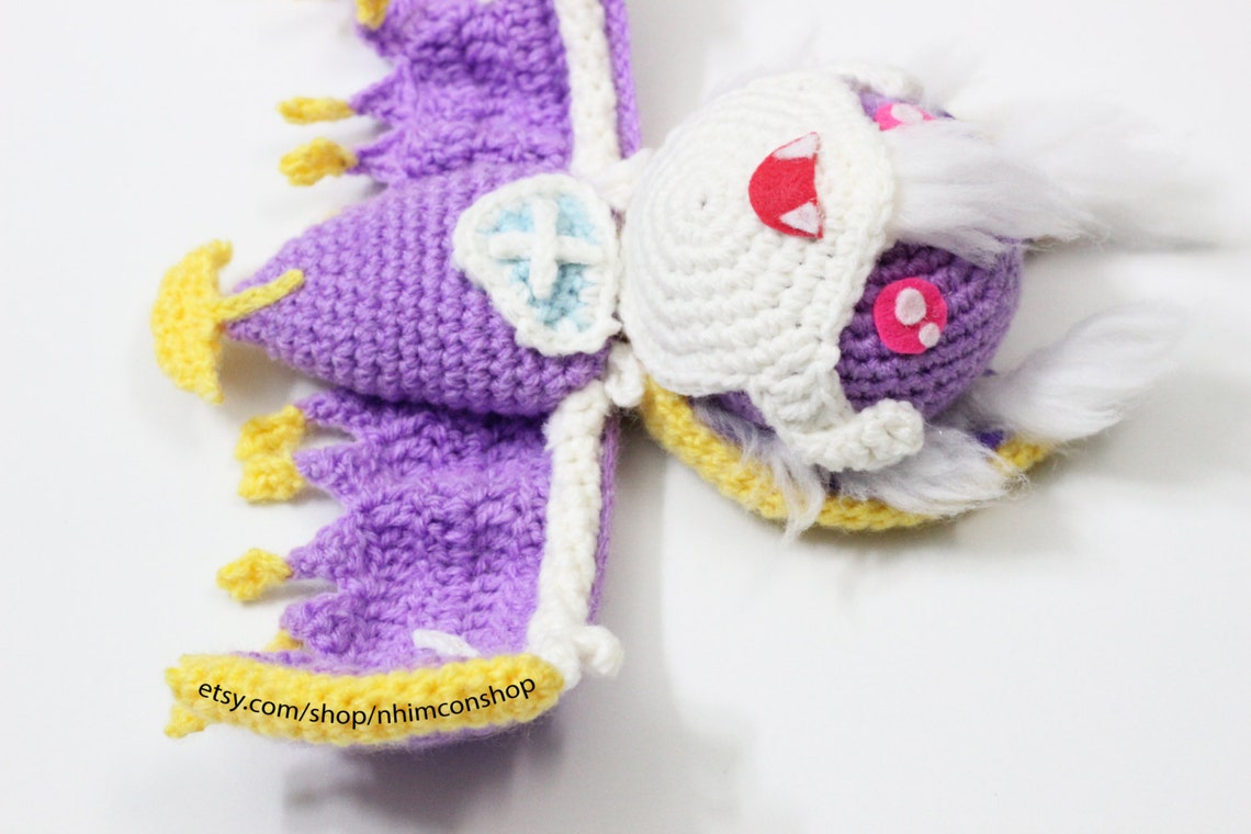 Lunala Solgaleo Pokemon Sun Moon Alola Chibi Plushie Amigurumi - Etsy