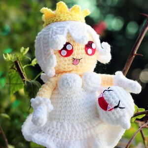 Booette Crochet Doll Plush Chibi Character Inspired Plushie Amigurumi ...