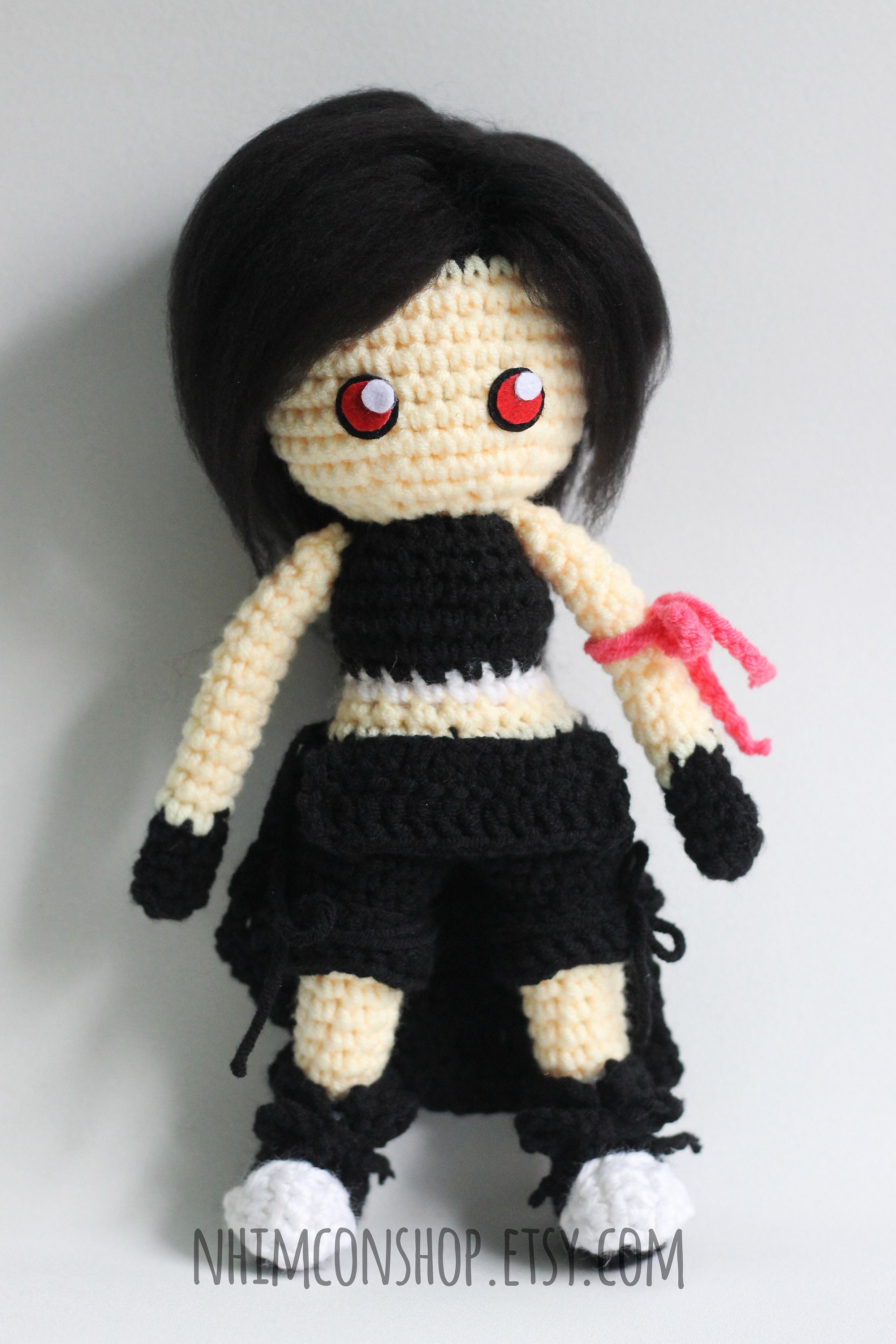 Tifa Cloud Final Fantasy VII FF7 Chibi Plushie Amigurumi Stuffed Toy ...