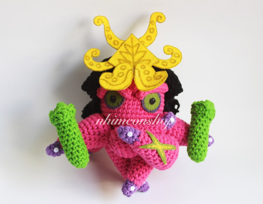 DJ Octavio Chibi Plushie: Handmade Crochet Stuffed Doll - Etsy
