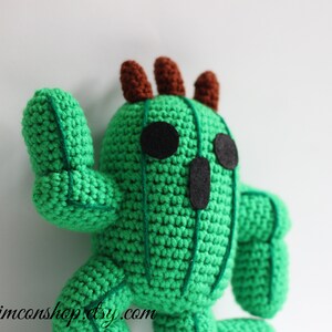 Handmade Cactuar Crochet Plushie - Final Fantasy IX FF9 Stuffed Toy - Etsy