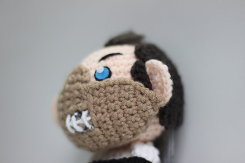 Handmade Hannibal Lecter Crochet Plushie: Movie Character Doll - Etsy