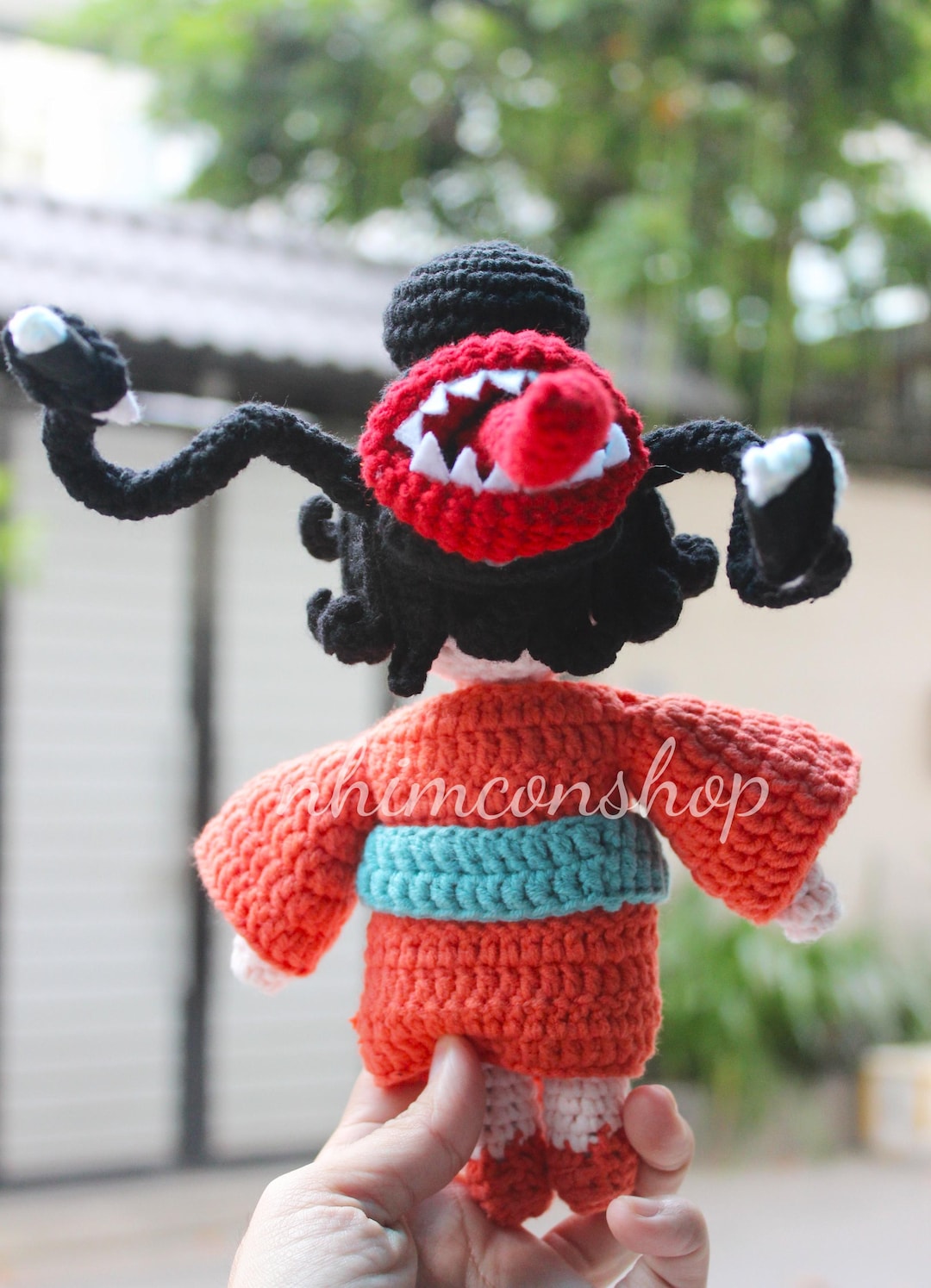 Futakuchi-onna Amigurumi - Two-mouthed Woman Yokai Plush - Japanese ...