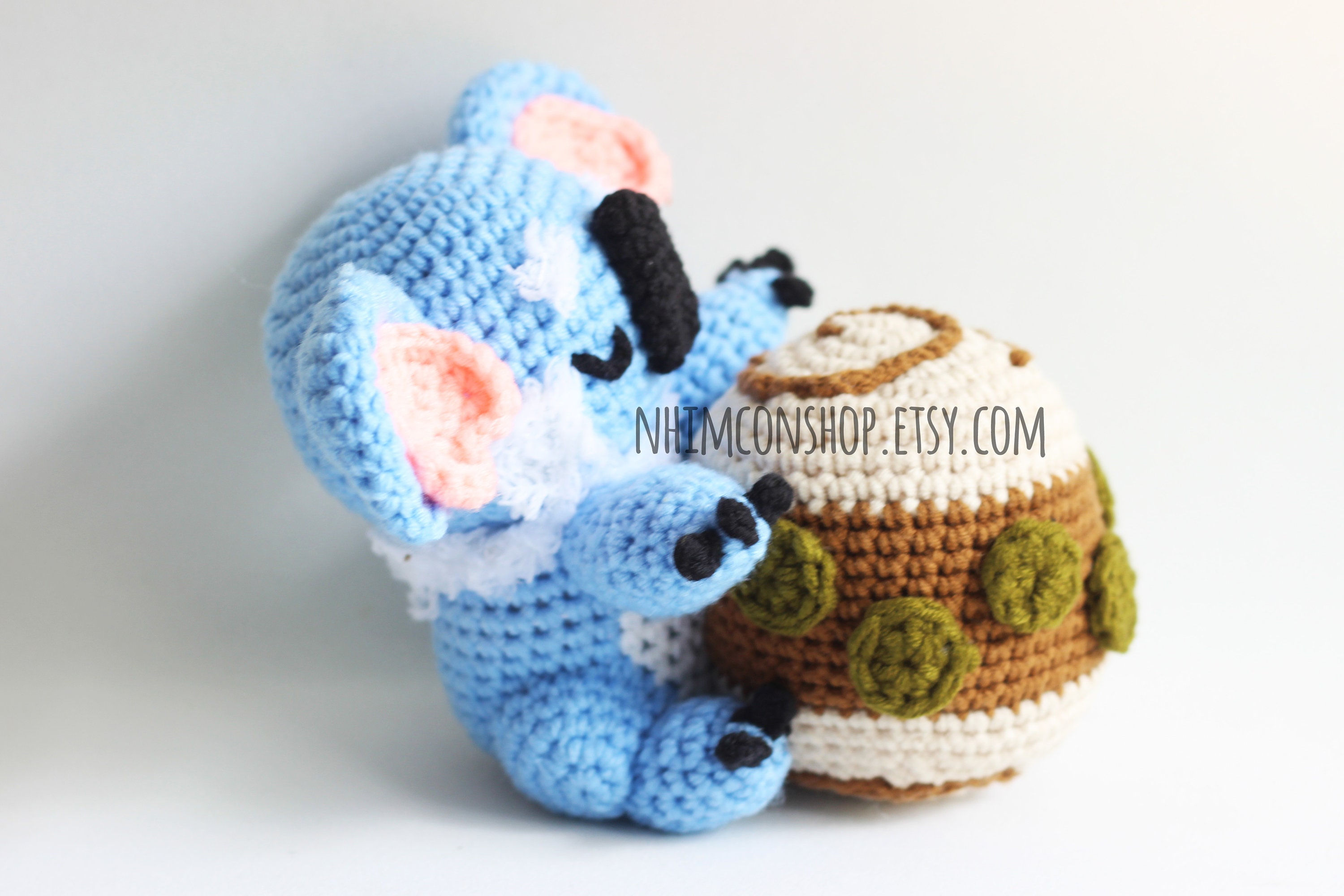 Komala Pokemon Sun and Moon Alola Chibi Plushie Amigurumi Stuffed Toy ...