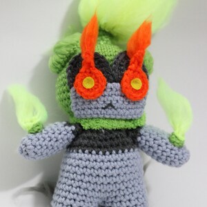 Marshadow Fighting Spirit Burning Pokemon Sun and Moon Chibi Plushie ...