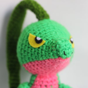 Grovyle Pokemon Sun and Moon Alola Chibi Plushie Amigurumi Stuffed Toy ...