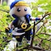 Locke Cole Final Fantasy VI FF6 Chibi Plushie Amigurumi Stuffed Toy ...