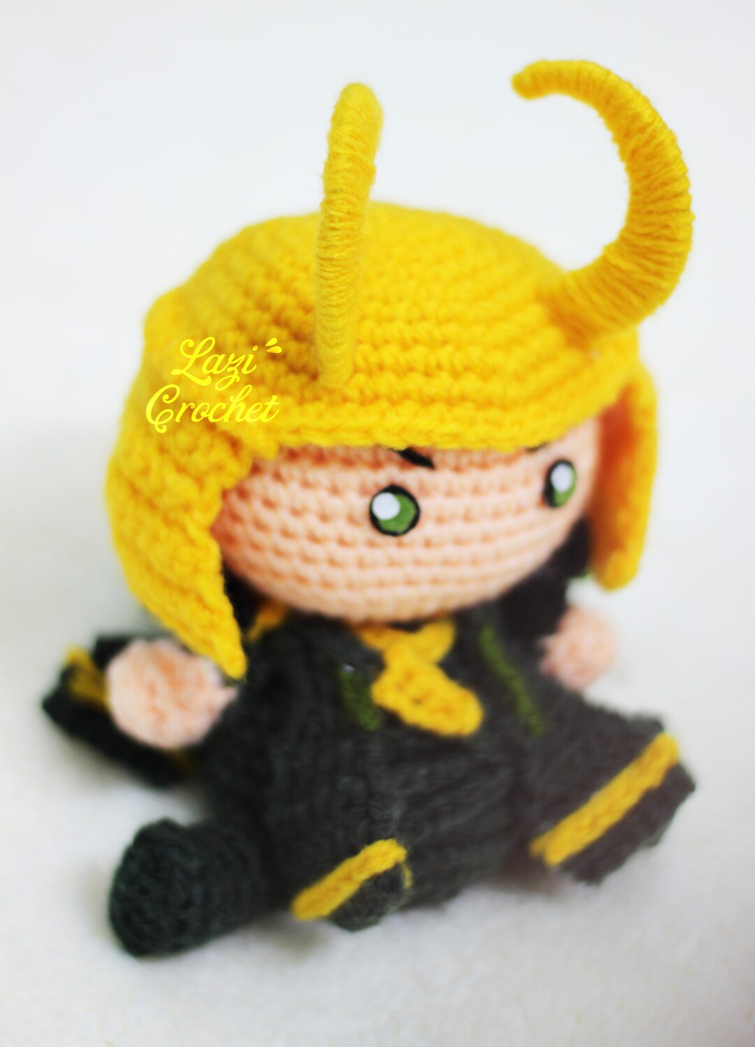 Thunder Couple Chibi Character Chibi Plushie Amigurumi Stuffed Toy Doll ...