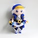 Locke Cole Final Fantasy VI FF6 Chibi Plushie Amigurumi Stuffed Toy ...