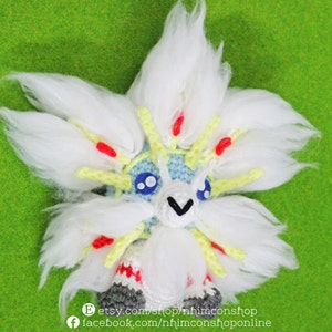 Handmade Crochet Pokemon Plush: Solgaleo or Lunala, Chibi Soft Toy - Etsy