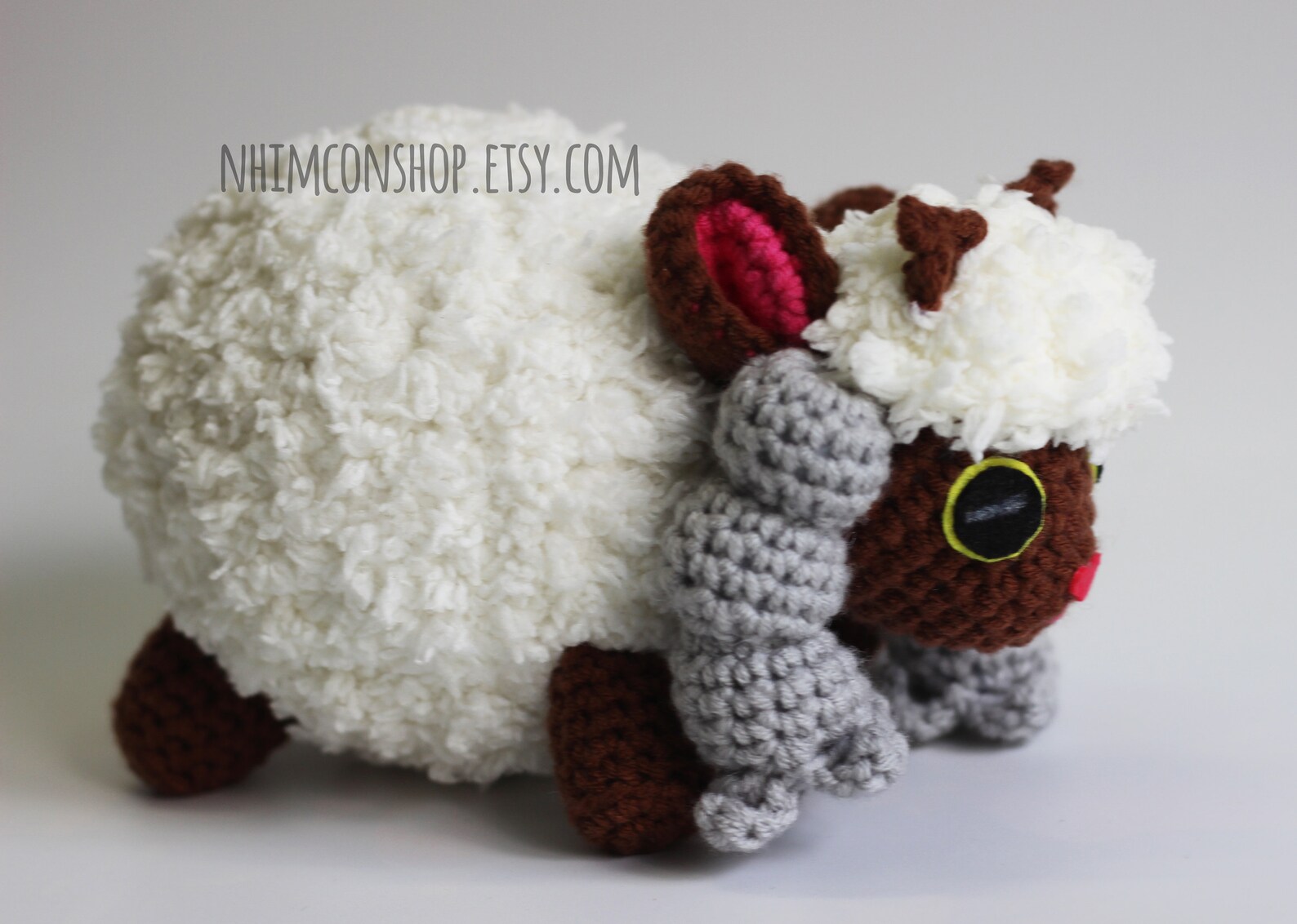 Wooloo Sheep Pokemon Sword Shield Chibi Plushie Amigurumi Stuffed Toy ...