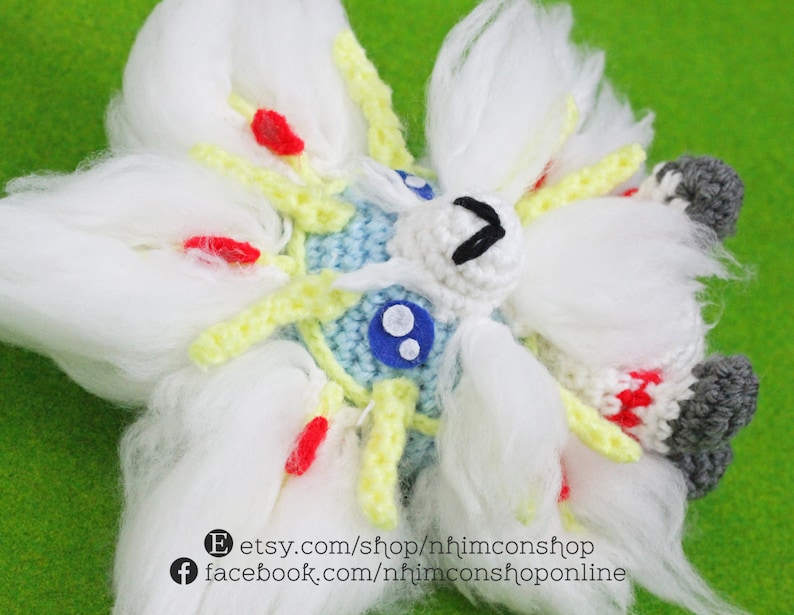 Handmade Crochet Pokemon Plush: Solgaleo or Lunala, Chibi Soft Toy - Etsy