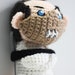 Handmade Hannibal Lecter Crochet Plushie: Movie Character Doll - Etsy