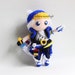 Locke Cole Final Fantasy VI FF6 Chibi Plushie Amigurumi Stuffed Toy ...