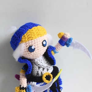 Locke Cole Final Fantasy VI FF6 Chibi Plushie Amigurumi Stuffed Toy ...