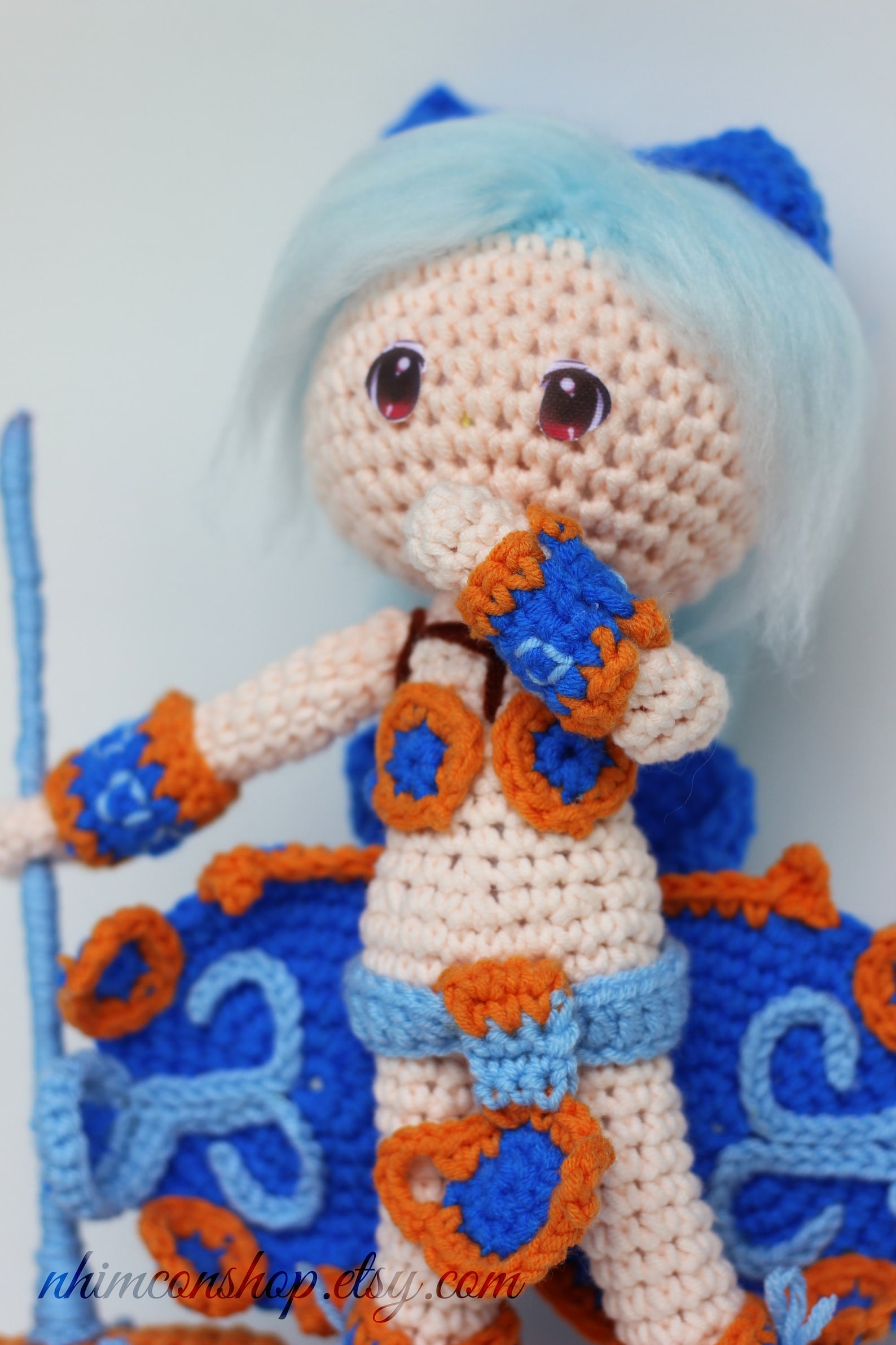 Meru Legend of Dragoon Character With Wings Chibi Plushie - Etsy