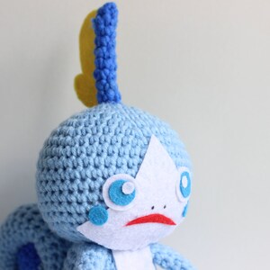 Sobble Pokemon Sword Shield Chibi Plushie Amigurumi Stuffed Toy Doll ...