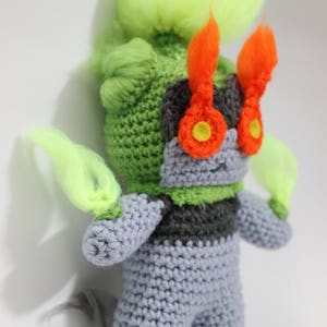 Marshadow Fighting Spirit Burning Pokemon Sun and Moon Chibi Plushie ...