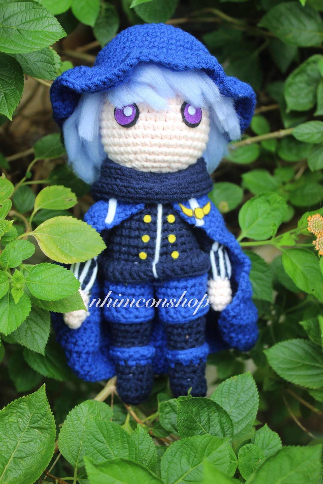 Yuma Chibi Plushie: Handmade Crochet Amigurumi Doll - Etsy UK
