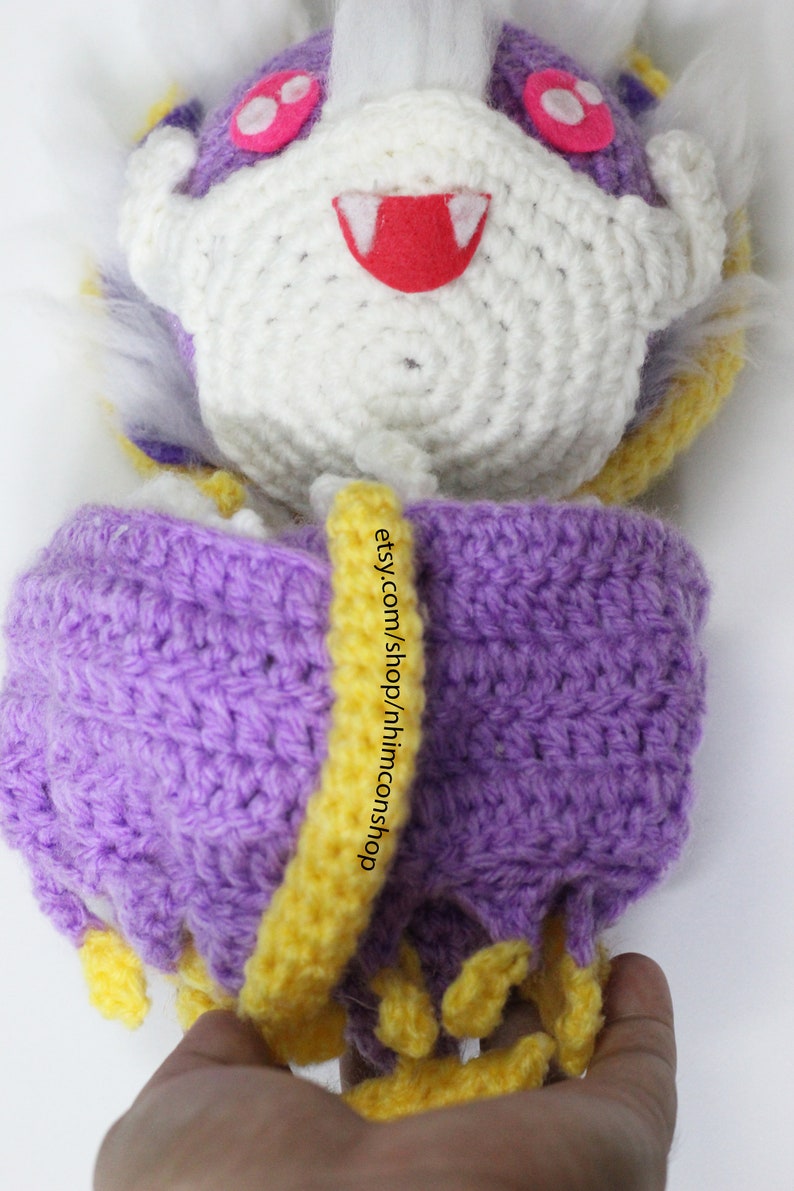 Handmade Crochet Pokemon Plush: Solgaleo or Lunala, Chibi Soft Toy - Etsy