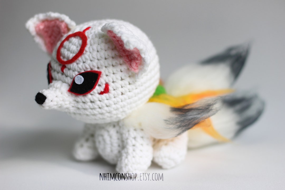 Cute Baby Wolf Plushie Amigurumi Stuffed Toy Doll Handmade Softies Gift ...