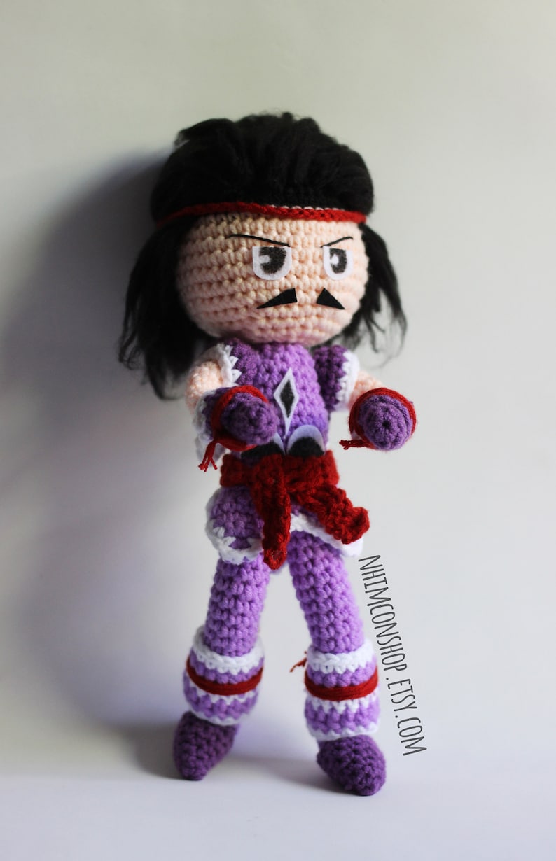 Haschel Legend of Dragoon Character With Wings Chibi Plushie - Etsy