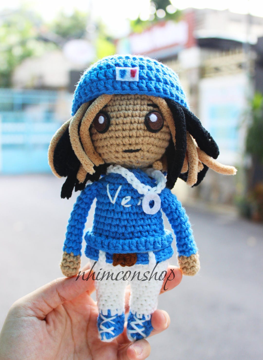Buy King Von Rapper Custom Order in Chibi Plushie Amigurumi Stuffed Toy ...