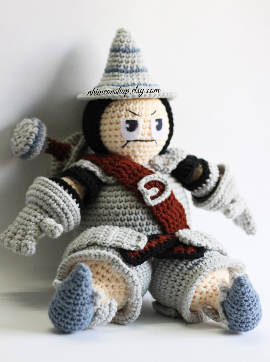 Steiner Final Fantasy IX FF9 Chibi Plushie Amigurumi Stuffed Toy Doll ...