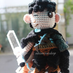 Guts Berserk Character Chibi Plushie Amigurumi Stuffed Toy Doll ...