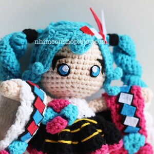 Miku Magical Mirai 2020 Chibi Plushie Amigurumi Stuffed Toy Doll ...