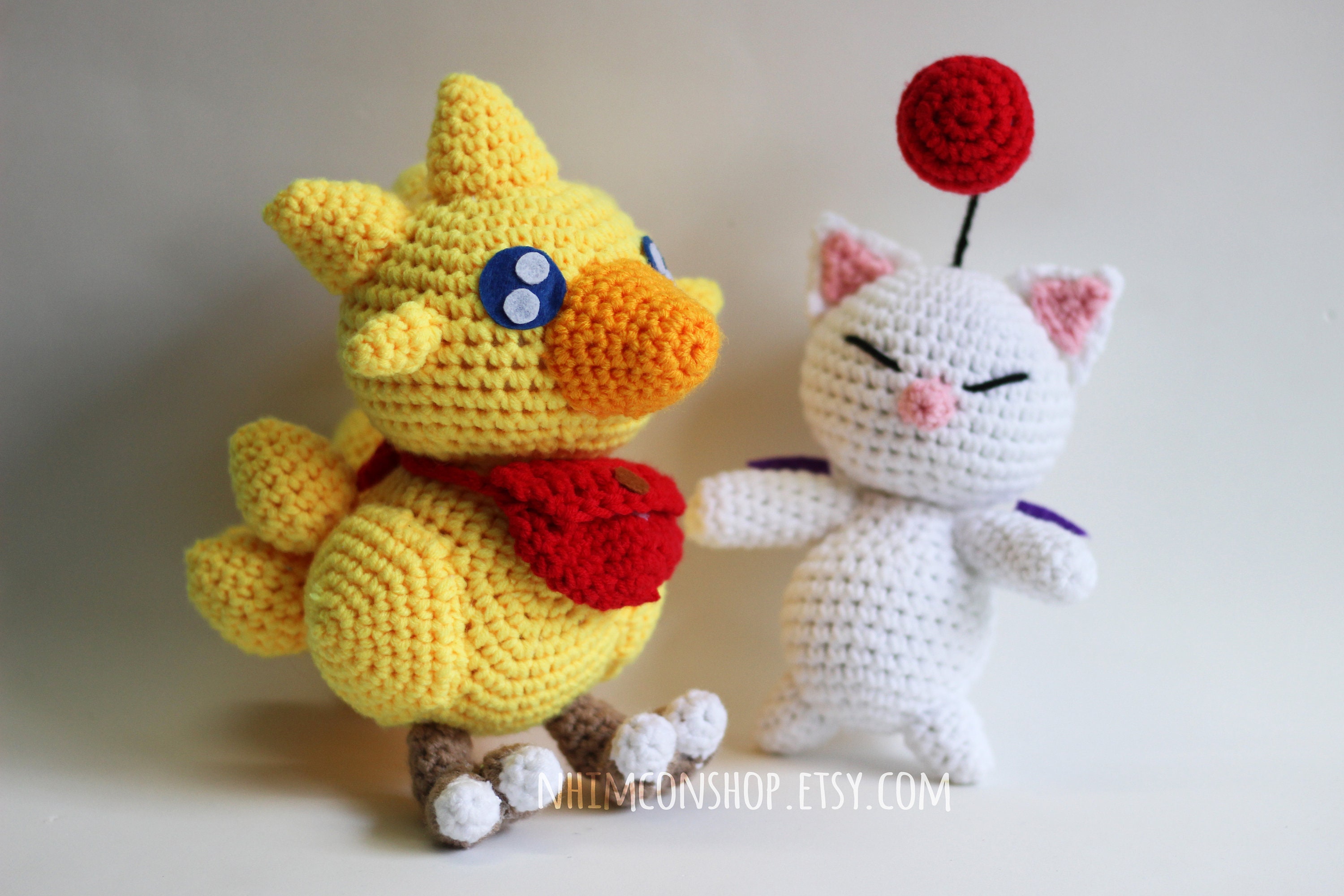 Chocobo and Moogle Kupo Final Fantasy IX FF9 Chibi Plushie - Etsy Australia