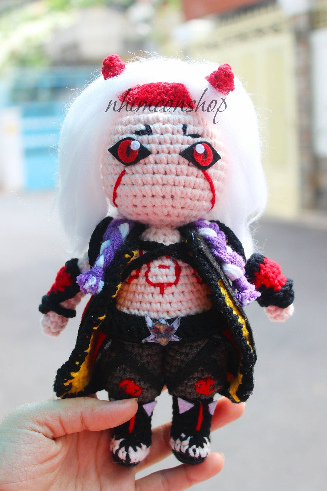 Arataki Itto Custom Character Order Chibi Plushie Amigurumi Stuffed Toy ...