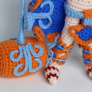 Meru Legend of Dragoon Character With Wings Chibi Plushie Amigurumi ...