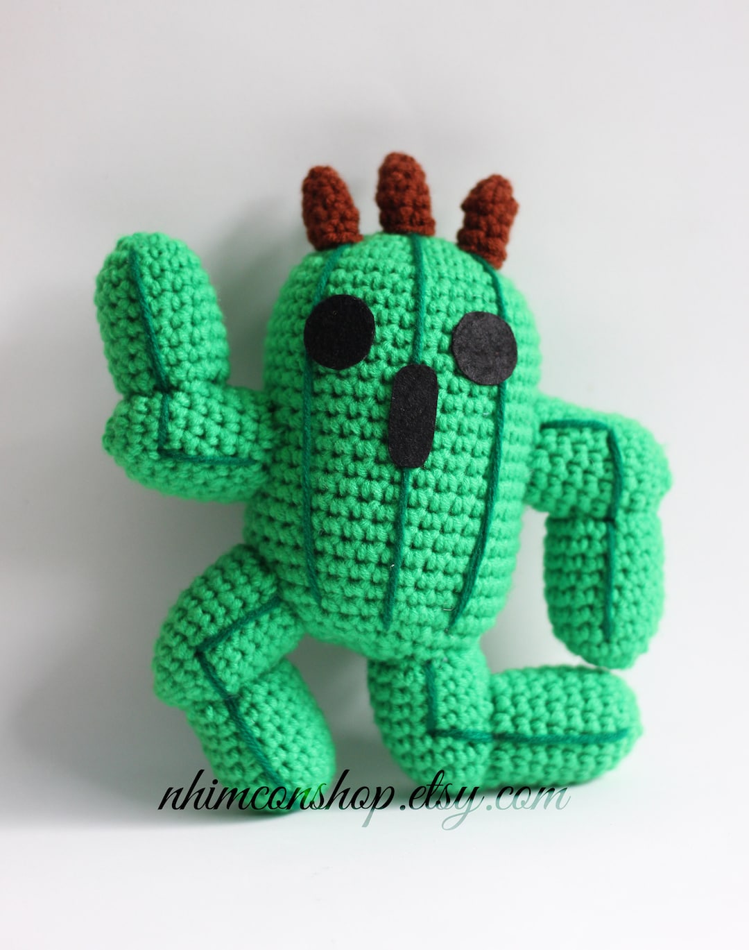 Handmade Cactuar Crochet Plushie - Final Fantasy IX FF9 Stuffed Toy - Etsy