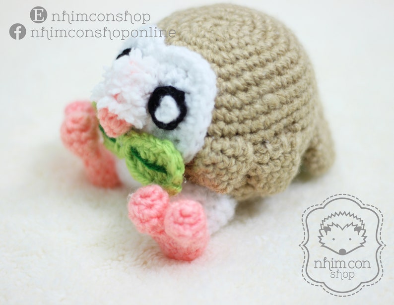 Rowlet Litten Popplio Pokemon Sun Moon Alola Starter Chibi - Etsy