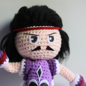 Haschel Legend of Dragoon Character With Wings Chibi Plushie Amigurumi ...