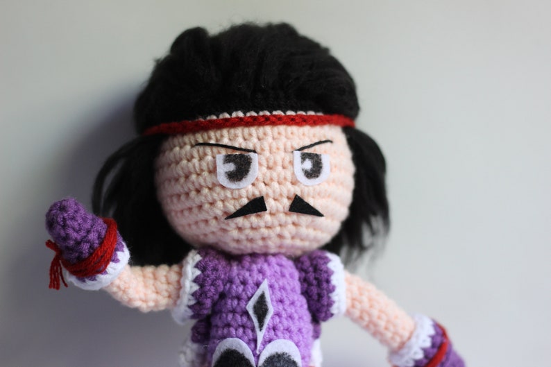 Haschel Legend of Dragoon Character With Wings Chibi Plushie - Etsy