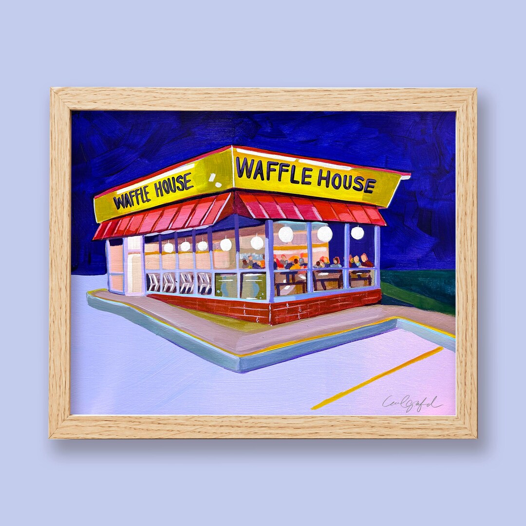 Waffle House Print by Laurel Greenfield - Etsy