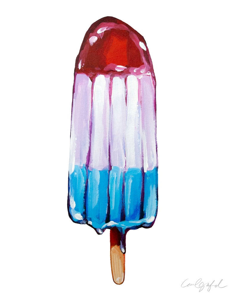 Rocket Pop Print by Laurel Greenfield Art [food Art, Kitchen Decor] - Etsy
