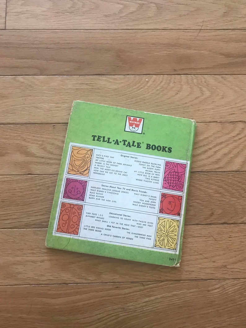 ABC Childs A Tale of A Sale Book Little Tell A Tale Whitman - Etsy