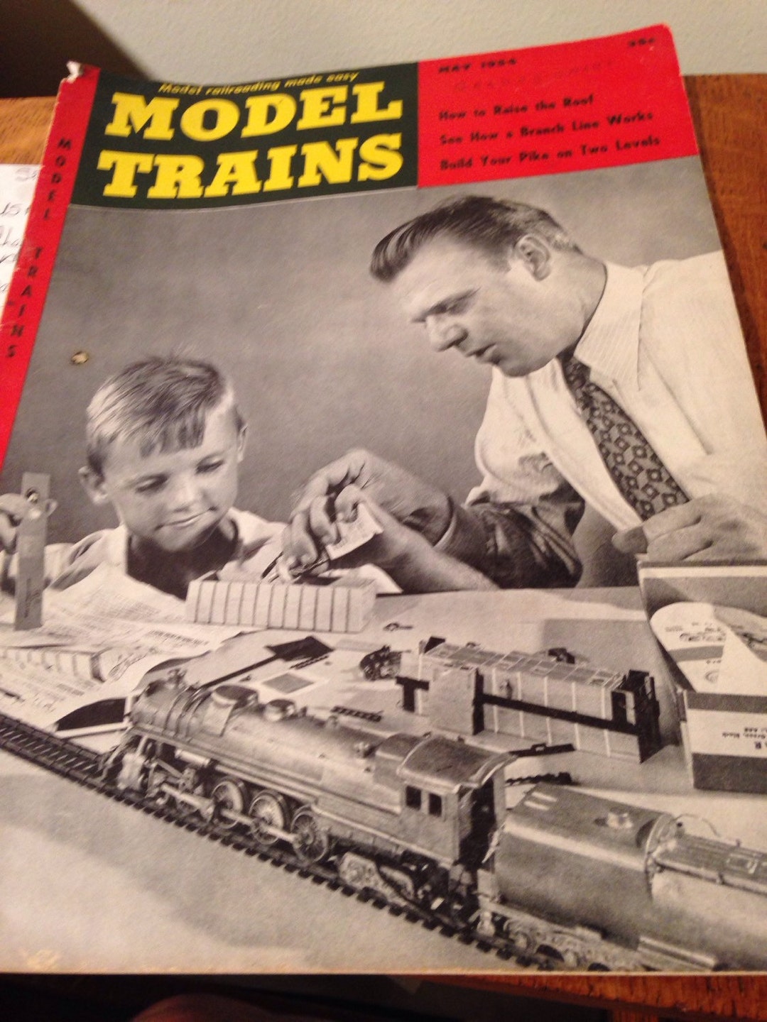 Train Model Railroading Made Easy Trains May 1950s Magazine Lcww - Etsy
