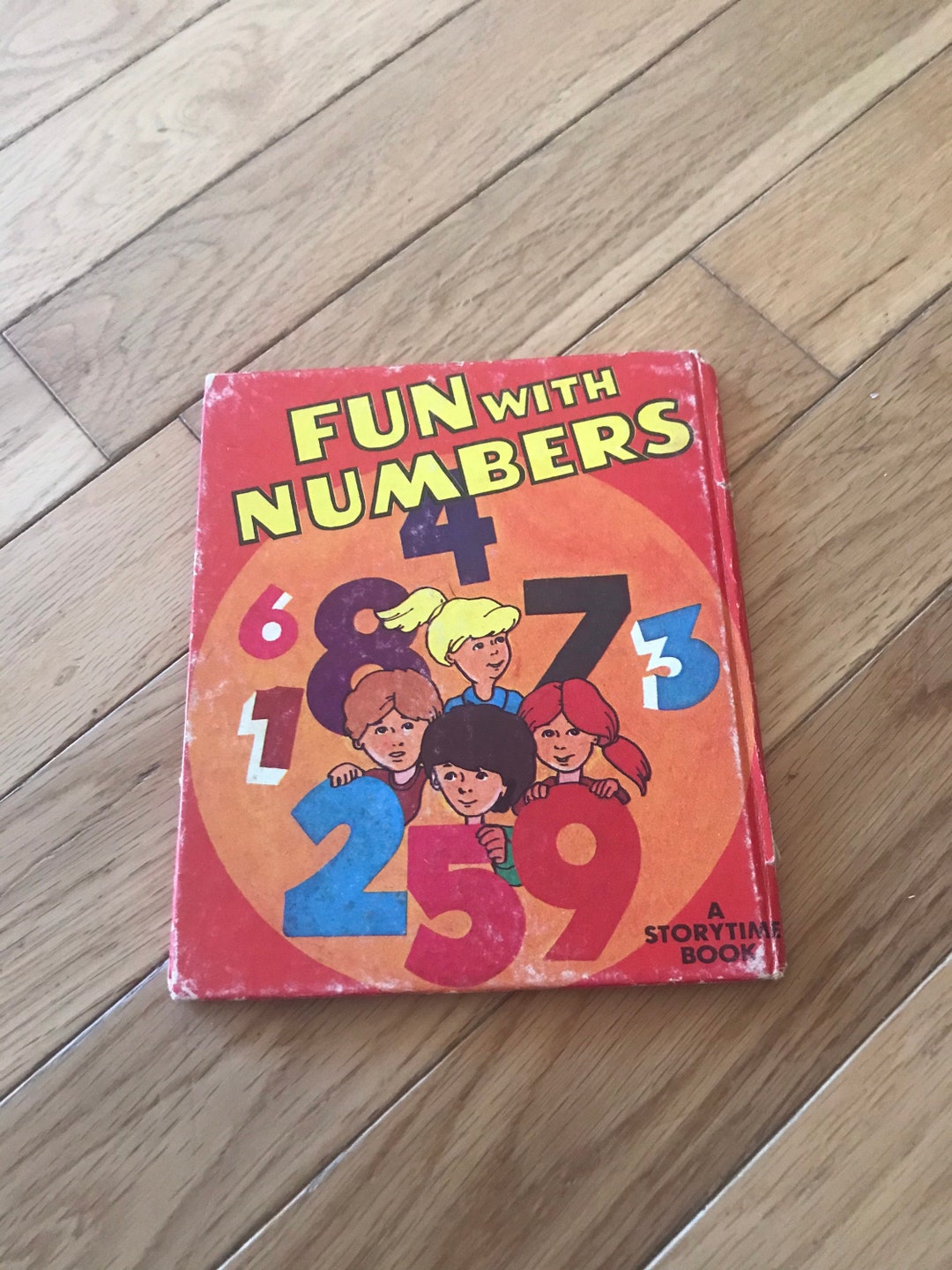 Childs Storytime Book Fun With Numbers a 1970s Author Shirley West ...