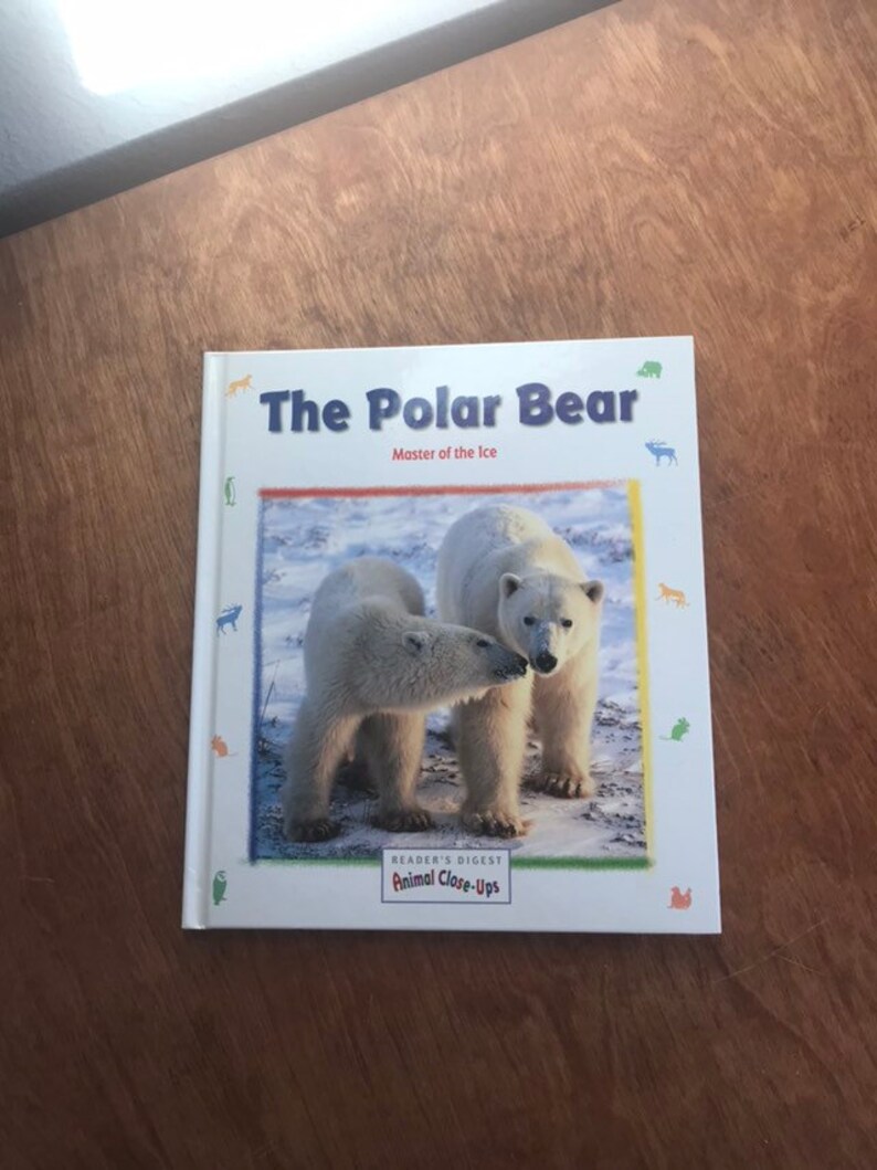 Polar Bear Book Master of the Artic Ice Readers Digest Animal | Etsy