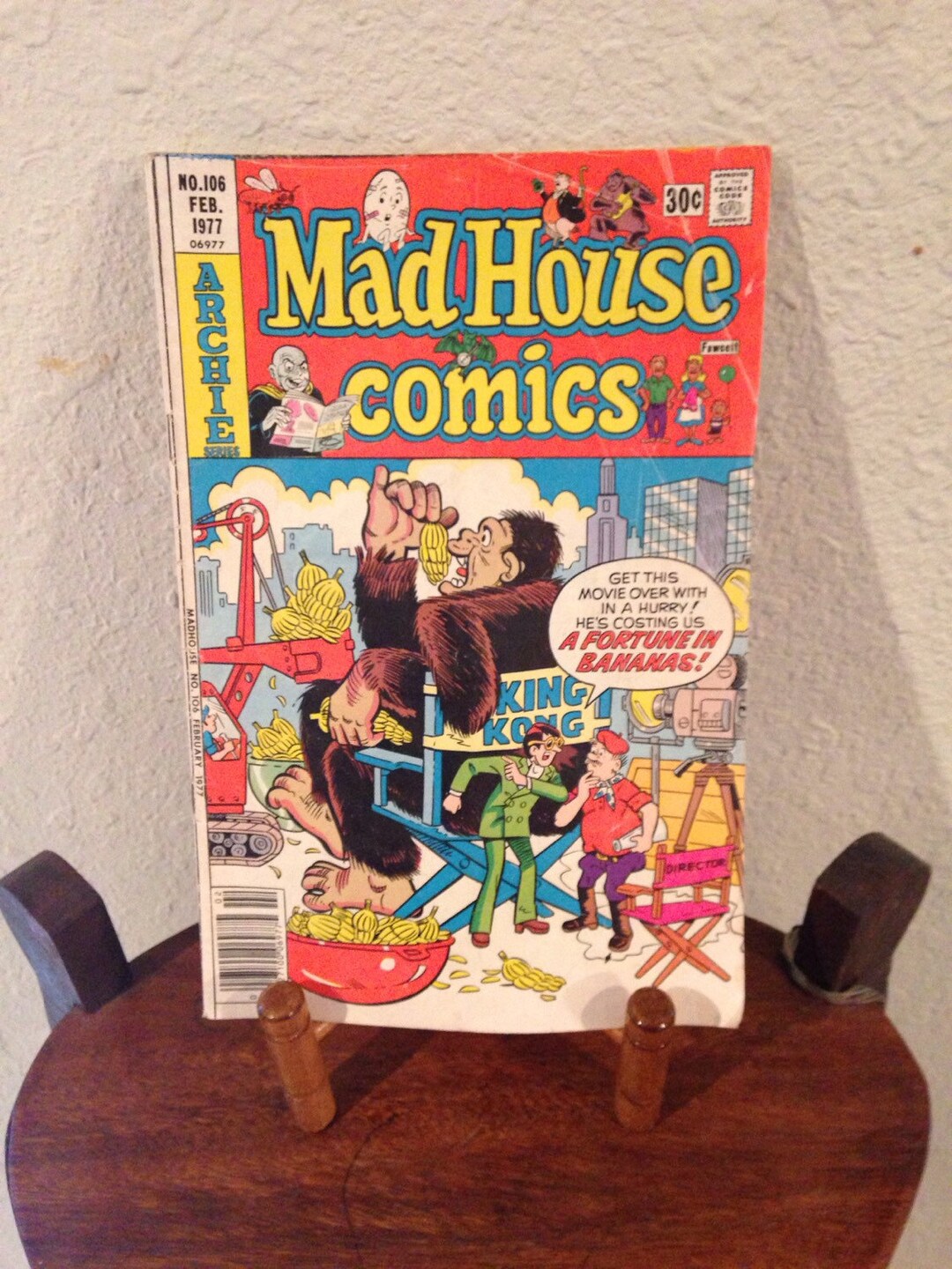 Archie Series Madhouse Comic Book Vintage Fawcett February 1977 Number ...