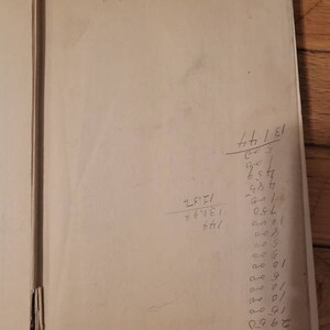 Brief Business of Arithmetic Old Antique School Book Hardcover ...