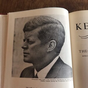 John F Kennedy 1960s Book Sorensen Biographer History of President Jfks ...