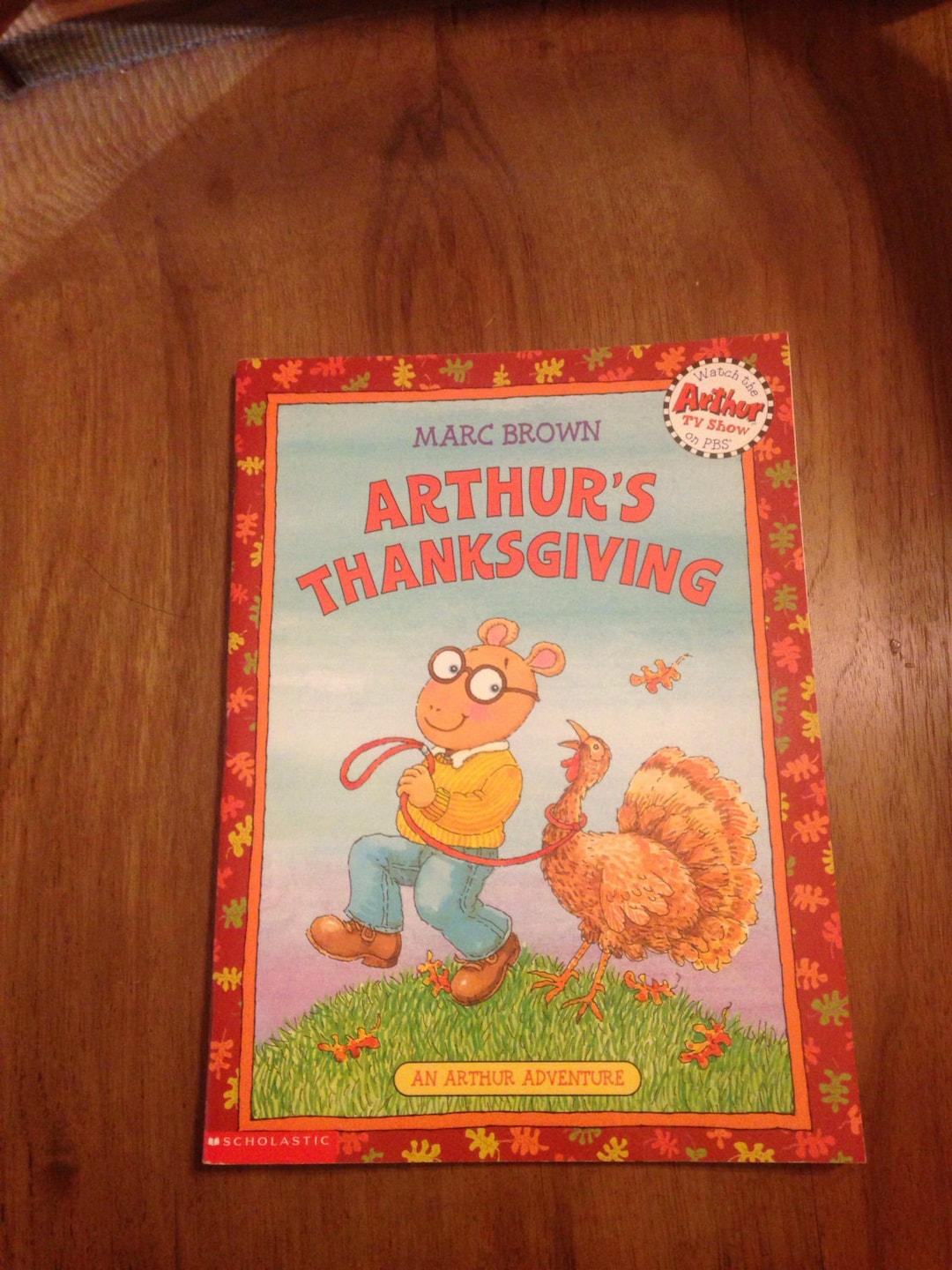 Thanksgiving Book Children Easy Read Scholastic Co Arthurs Adventures ...