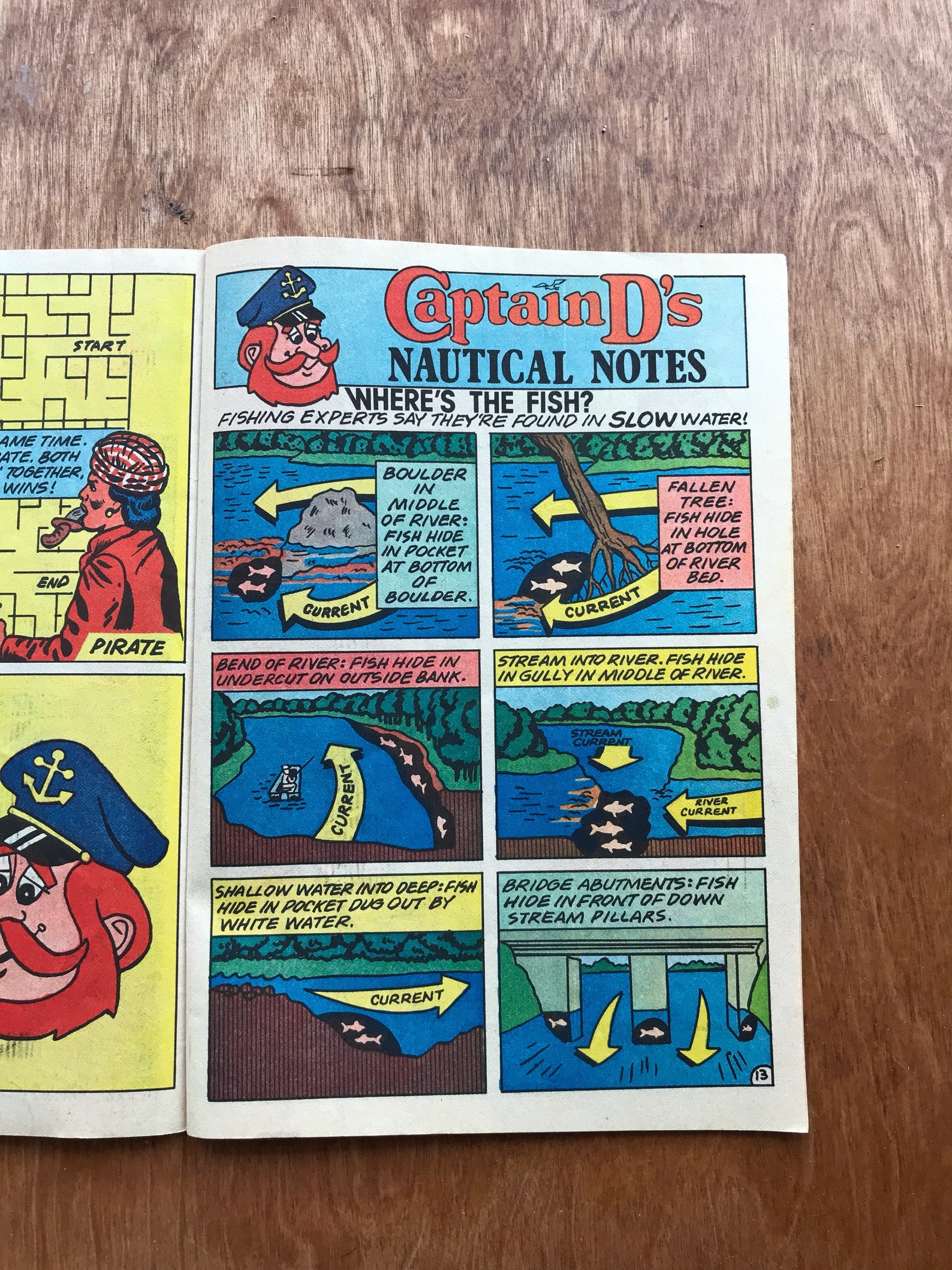 Fish Story Comic Book Captain D's Give Away Issue 16 - Etsy
