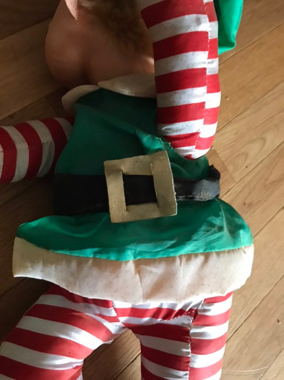 Christmas Elf His Job is Helping Papa Noel Keep Homes Happy - Etsy